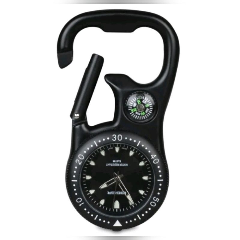 Jual Eiger_Carabiner_Compass_Watch | Shopee Indonesia