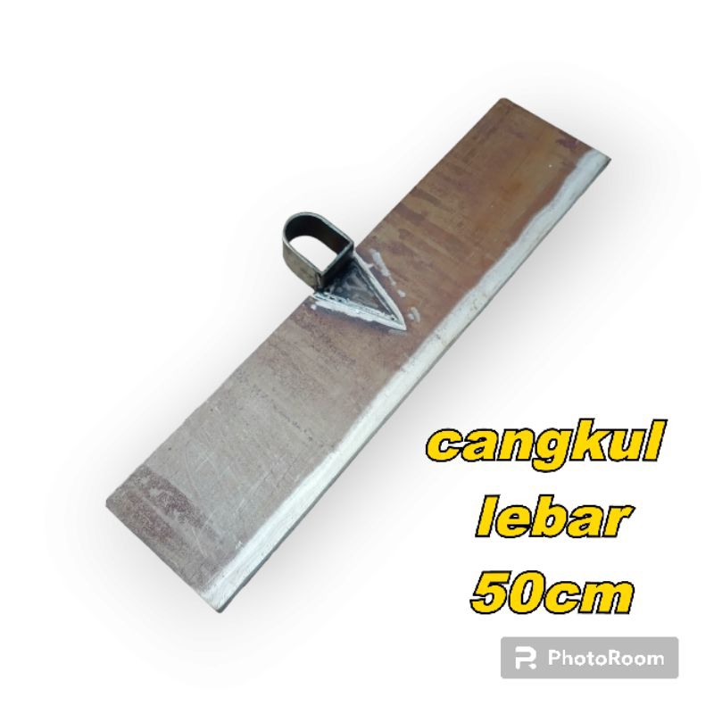 Jual cangkul lebar 50cm cangkul kotoran ternak cangkul sawah | Shopee ...