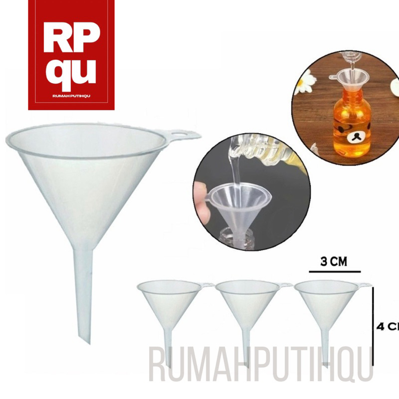 Jual Corong Mini Plastik Untuk Refill Parfum, Ideal Untuk Cairan ...
