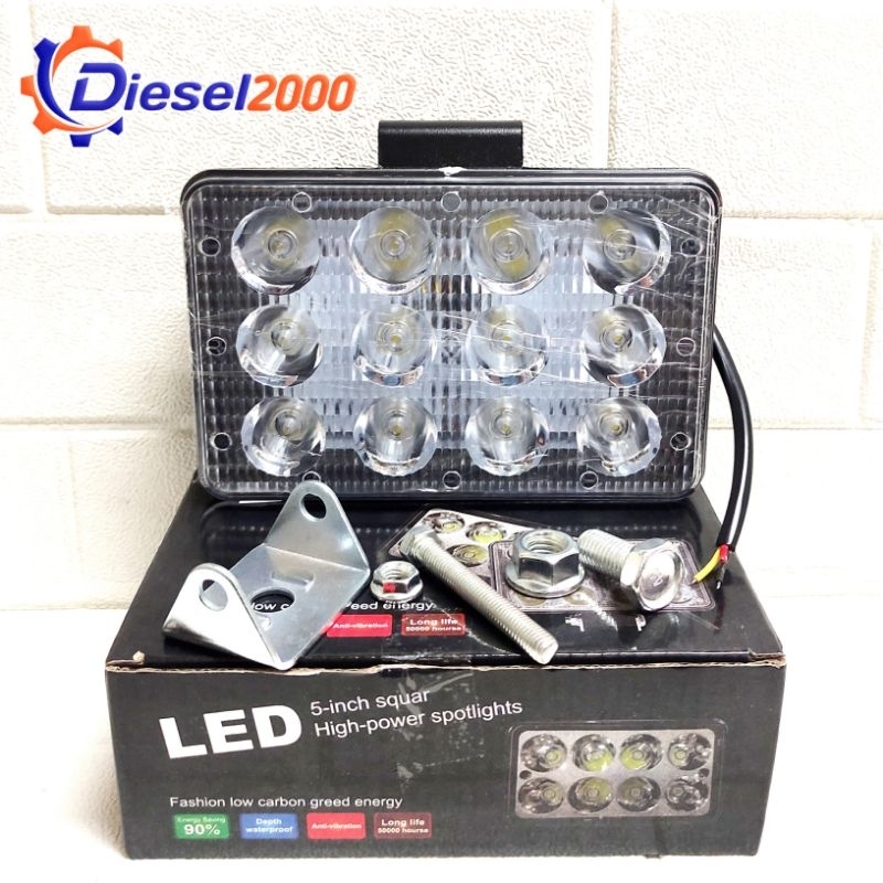 Jual Diesel2000 WORK LAMP LAMPU KERJA SOROT LED FORKLIFT ALAT BERAT 12 ...
