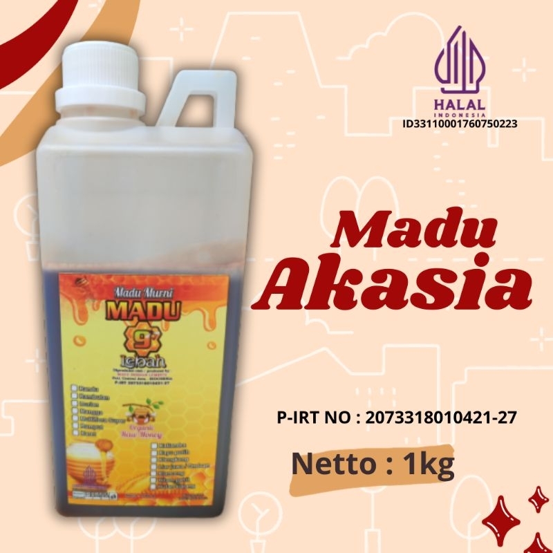 Jual Madu Akasia 1kg Carpa Asli Murni Original Raw Honey | Shopee Indonesia