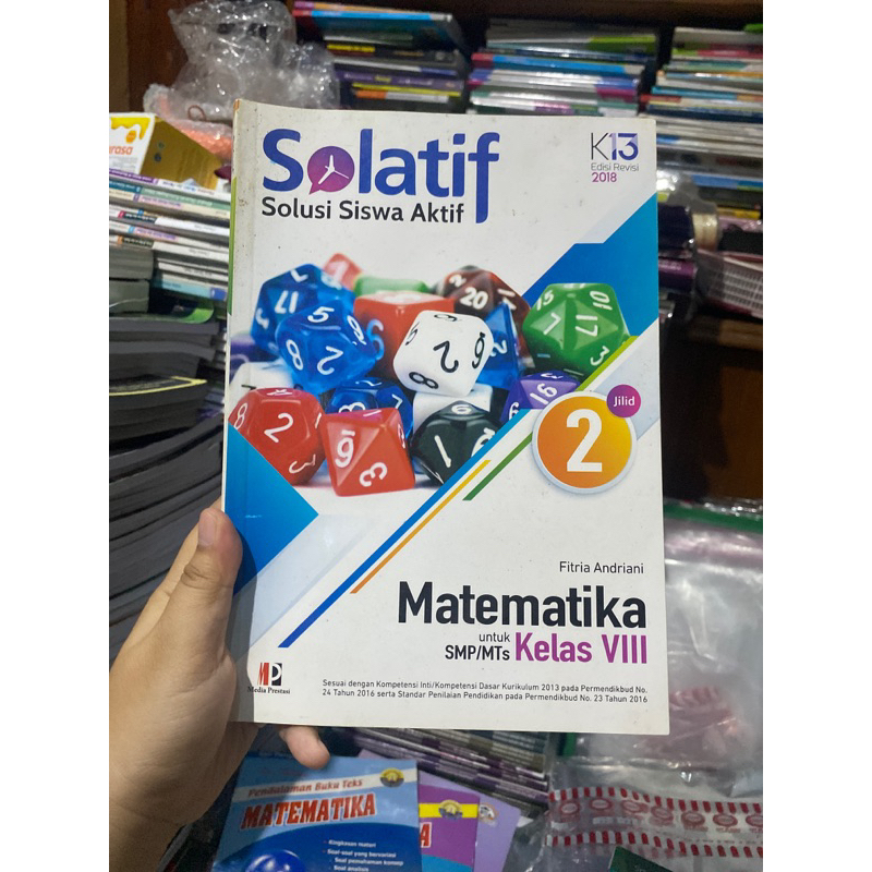 Jual Solatif solusi siswa aktif matematika SMP/MTS kelas VIII | Shopee ...