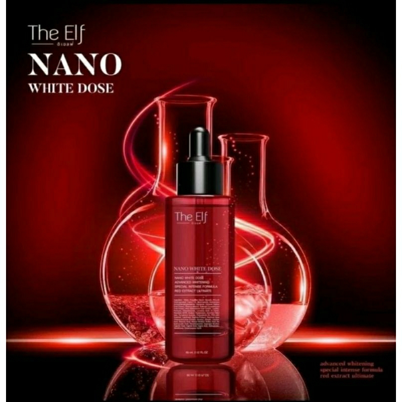 Jual THE ELF NANO WHITE DOSE BODY SERUM ORI THAILAND | Shopee Indonesia