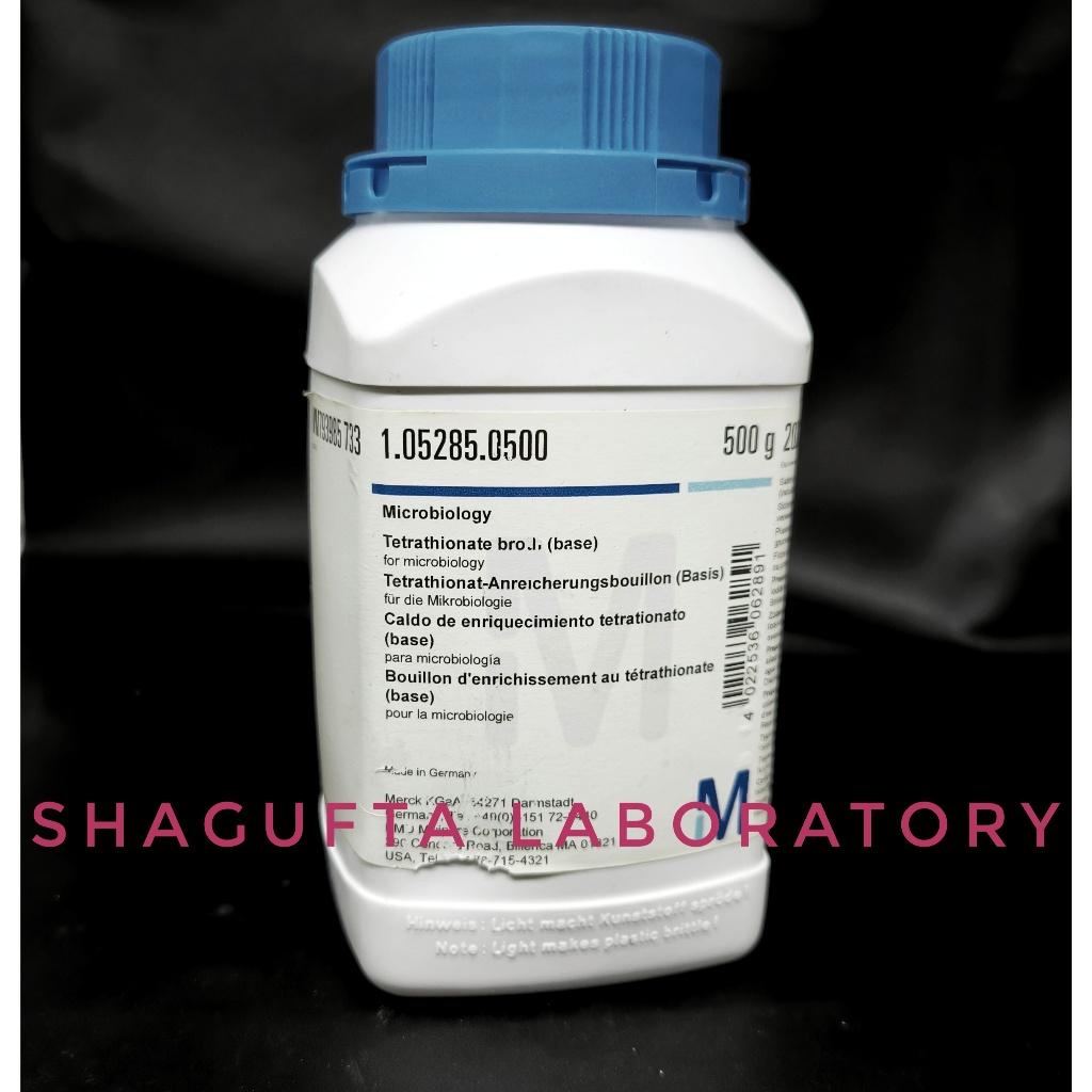 Jual TETRATHIONATE BROTH (base) 500GR MERCK 105285 MICROBIOLOGY ...