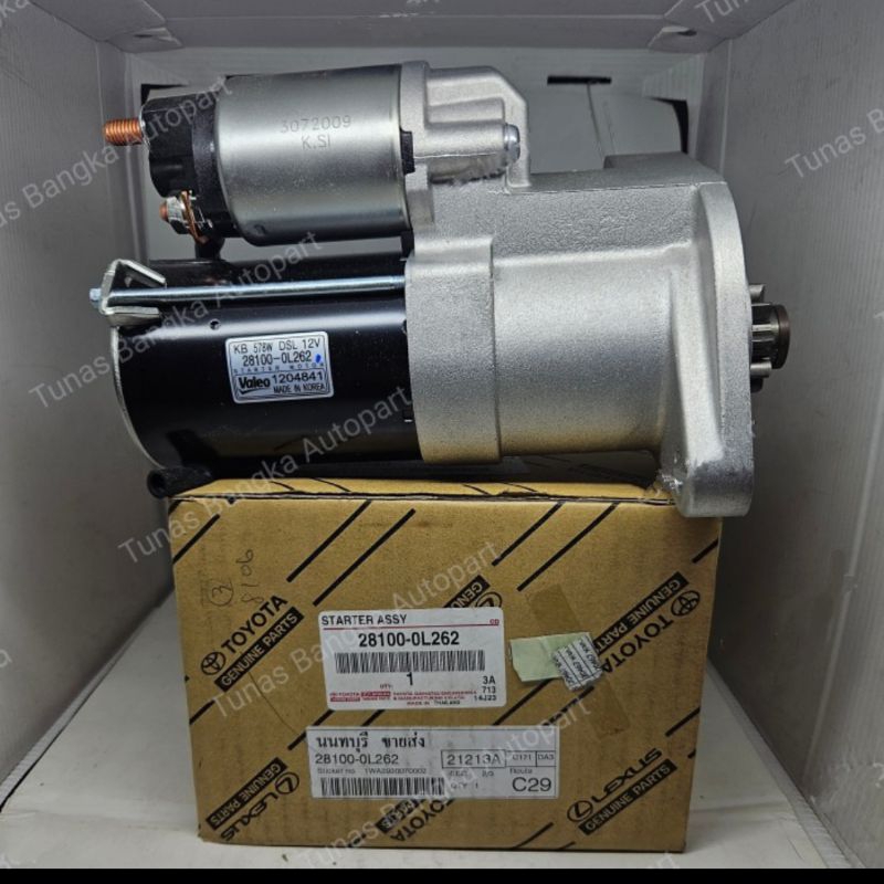 Jual Stater Assy Toyota Hilux Revo 2GD 28100-0L260/1/2 ( Asli ...