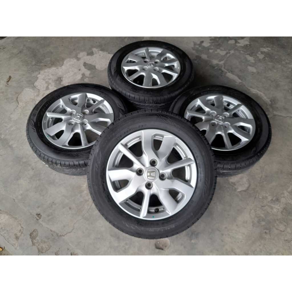 Jual Velg Mobil Copotan New Brio Satya Ring 14 Pcd 4x100 Plus Ban Tahun 2022 | Shopee Indonesia
