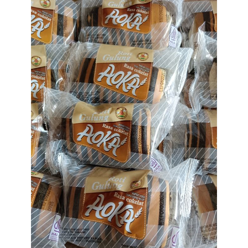Jual Roti Gulung Aoka 60 Gram | Shopee Indonesia