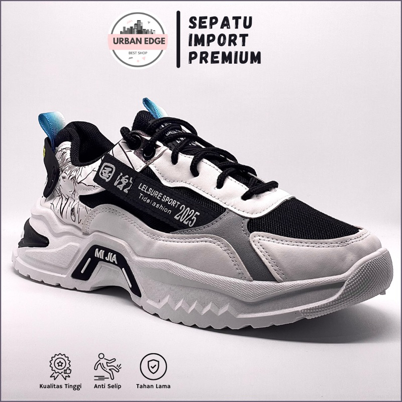 Jual Sepatu Pria Fashionable Sepatu Cowok Sneakers Pria Model Modis ...