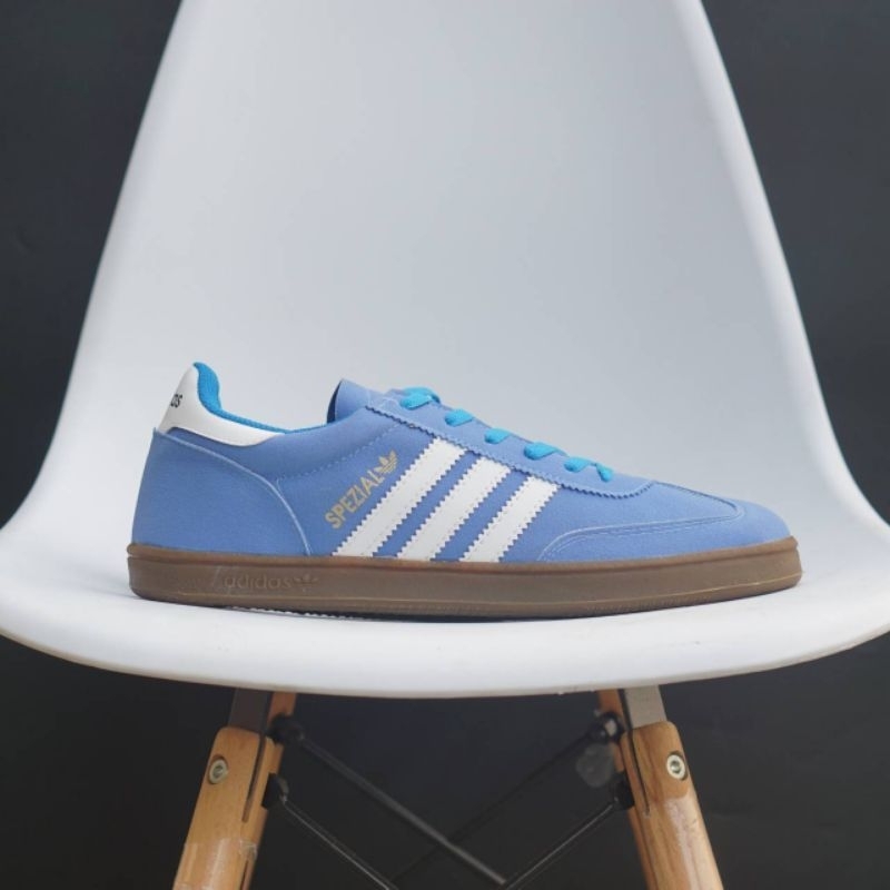Jual Sepatu adidas spezial spesial light blue ice gum | Shopee Indonesia