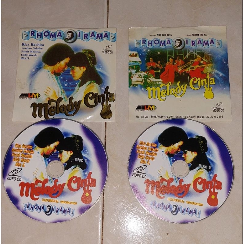 Jual vcd Indonesia Jadul Original MELODY CINTA | Shopee Indonesia