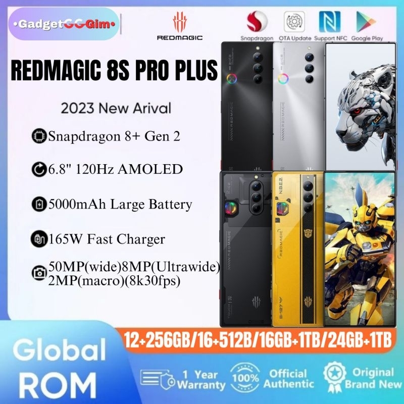 Jual RedMagic 8S Pro Plus / Red Magic 8S Pro Plus Bumblebee 5G ...