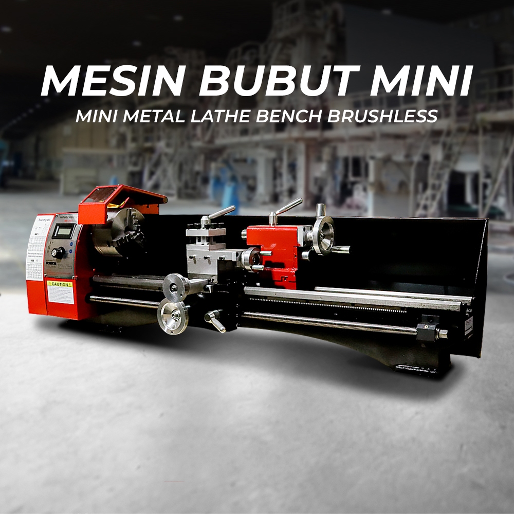 Jual Mesin Bubut Kayu Brushless (750mm) 1100w Lathe Bench Woodworking ...