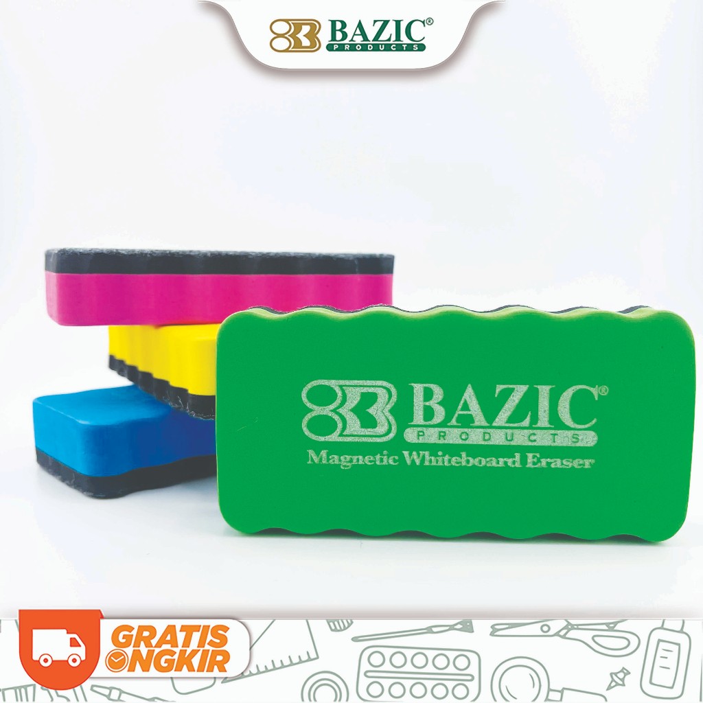Jual Bazic Magnetic Whiteboard Eraser - Penghapus Papan Tulis | Shopee ...