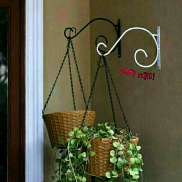 Jual Gantungan pot bunga tempel dinding | Shopee Indonesia