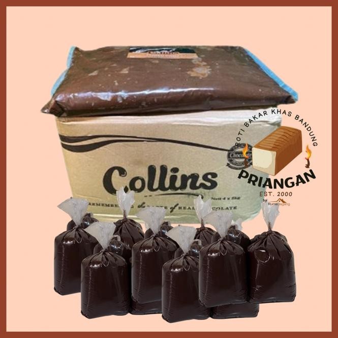 Jual Coklat Pasta Collins Repack 250 Gram/1 Kg | Shopee Indonesia