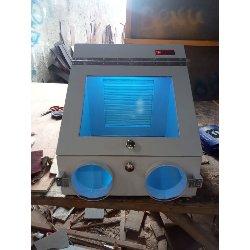 Jual ECO MINI Laminar Air Flow MLAF45ECO Enkas with Hepa + Peking kayu | Shopee Indonesia