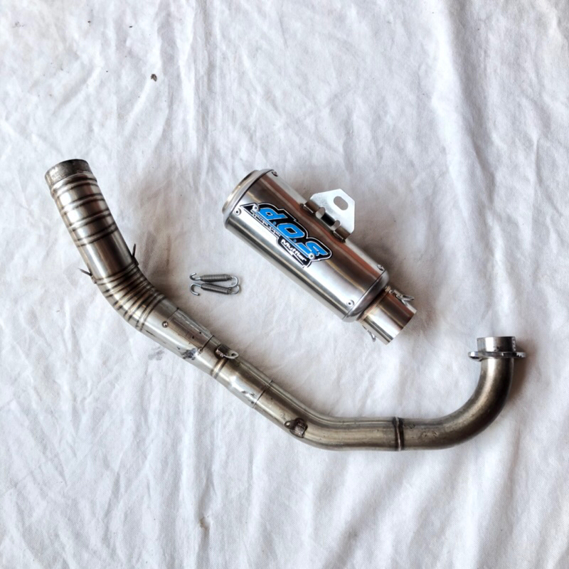 Jual (SECOND ORIGINAL) Knalpot Racing D.O.S DOS Muffler type Bujel ...