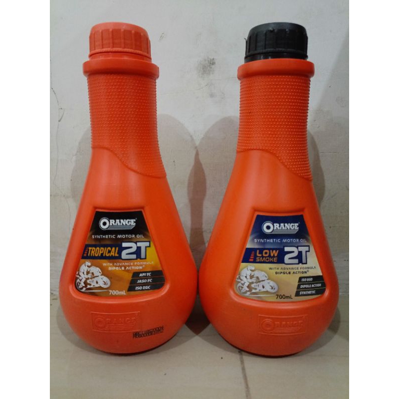 Jual Oli Samping ORANGE 2T 700ML ORIGINAL ASLI | Shopee Indonesia