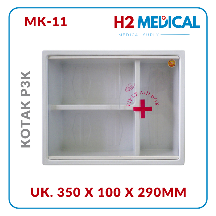 Jual Kotak P3K Dinding 35x10x29cm First Aid Box MK11 Kotak Obat MC11 BMA18 | Shopee Indonesia