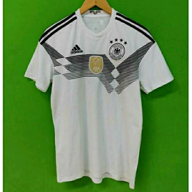 Jual JERSEY TIMNAS JERMAN HOME PIALA DUNIA 2018 + PATCH FIFA | Shopee ...