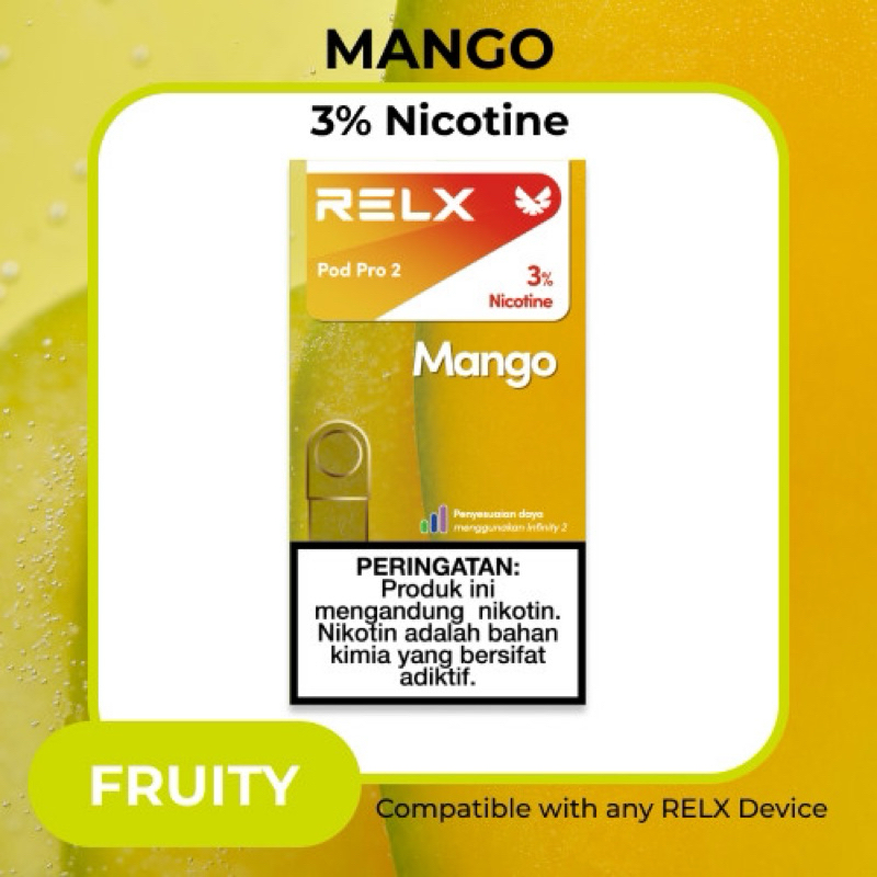 Jual RELX Pods Pro 2 - Mango (Garansi Resmi id) | Shopee Indonesia
