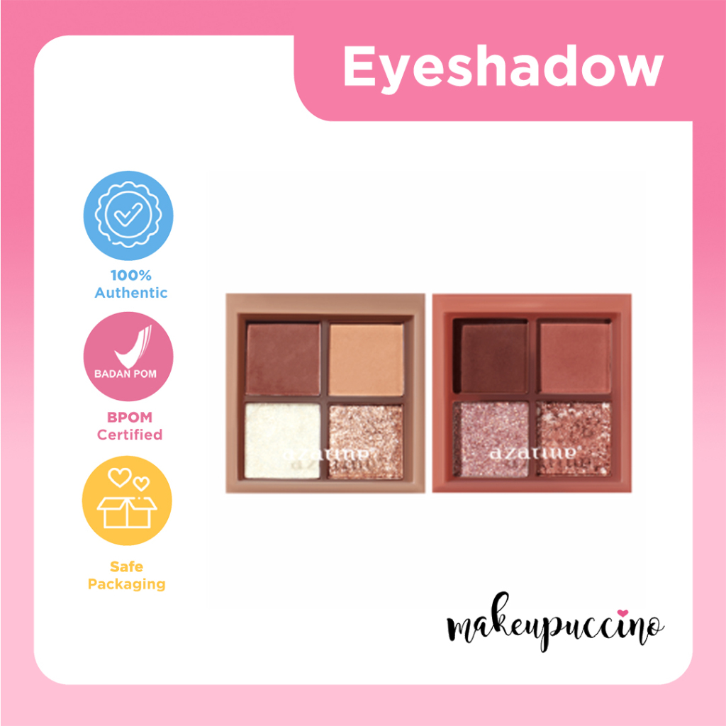 Jual Azarine Sweet Treats Eyeshadow | Shopee Indonesia