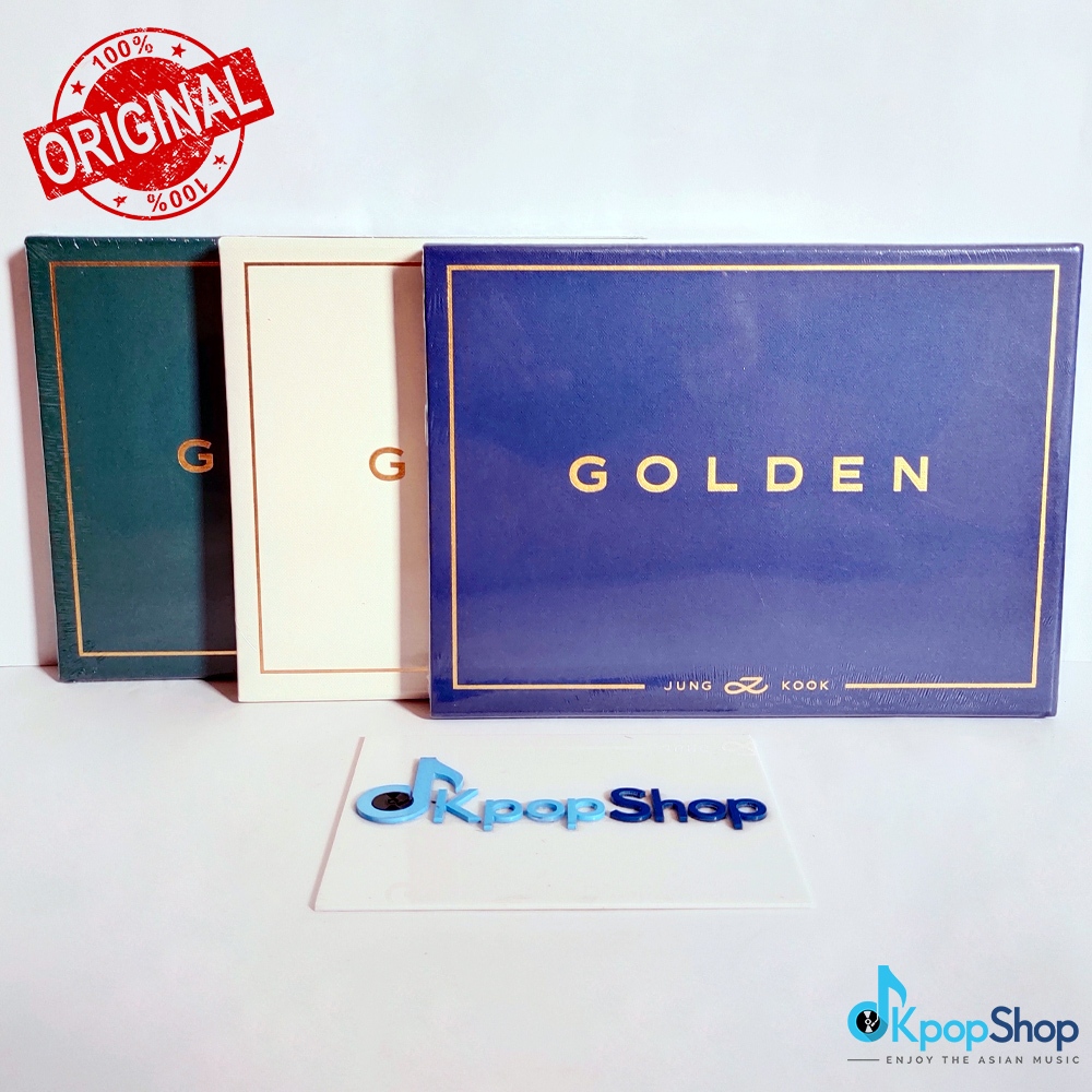Jual Album Jungkook (BTS) - GOLDEN [ORIGINAL KPOP ALBUM] | Shopee Indonesia