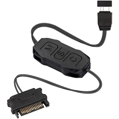Jual MINI CONTROLLER ARGB 3 PIN 5V TO SATA FOR ARGB FAN | Shopee Indonesia