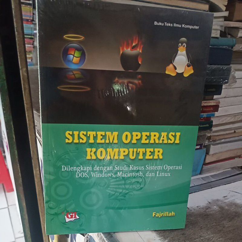 Jual buku original sistem operasi komputer dilengkapi dengan studi ...