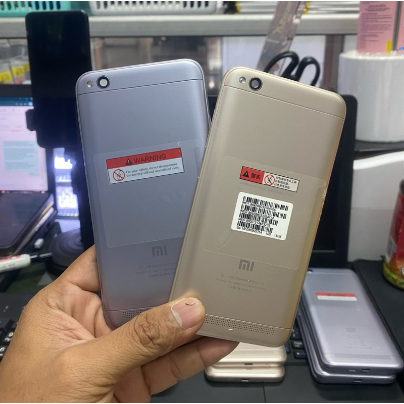 Jual backdoor redmi 5a original copotan single sim backdoor redmi 5a ...
