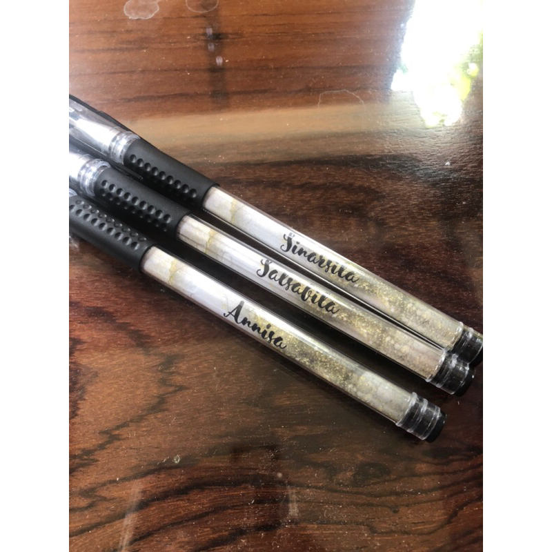 Jual custom pena bolpen pen untuk acara souvenir wedding birthday rapat ...