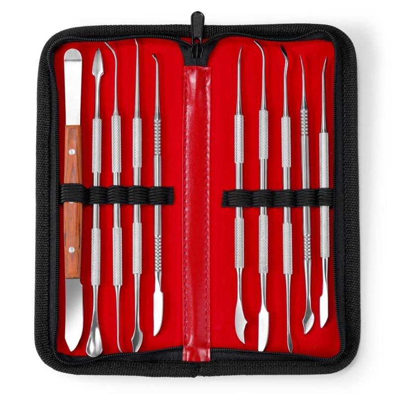 Jual Alat ukir lilin wax carver / carving knife 10 pcs set / 10 pcs ...