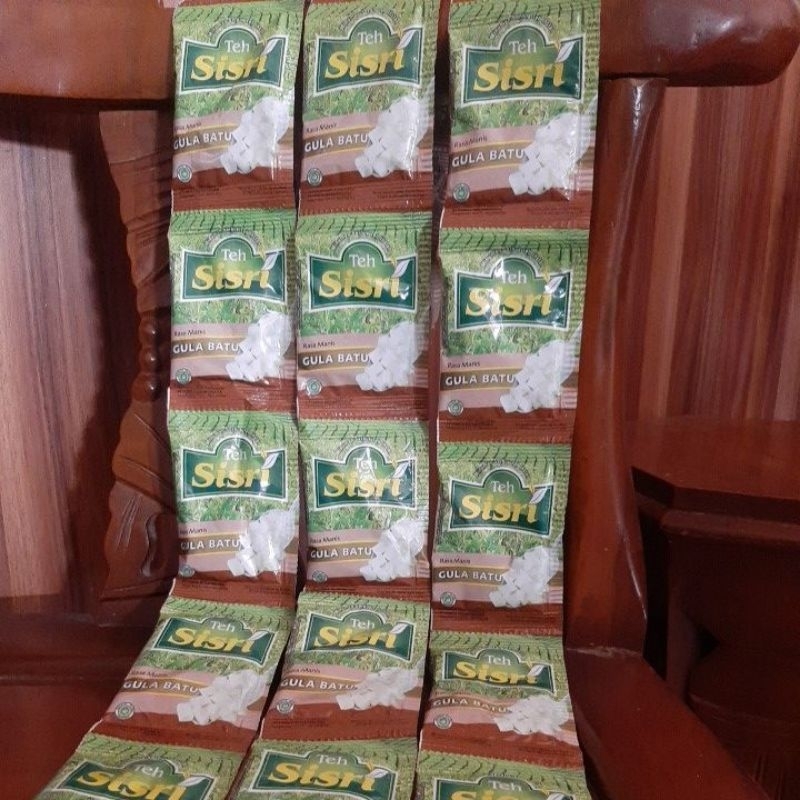 Jual Teh Sisri 1 Renceng Isi 10pcs @8g Minuman Serbuk Bubuk Teh Instan ...