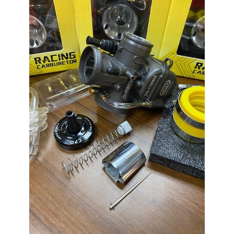 Jual BISA (COD) KARBURATOR CPO N RACING TUTUP BULAT PWK N24 N26 N28 N30 N32 N34 AIR STRIKE COLL ...