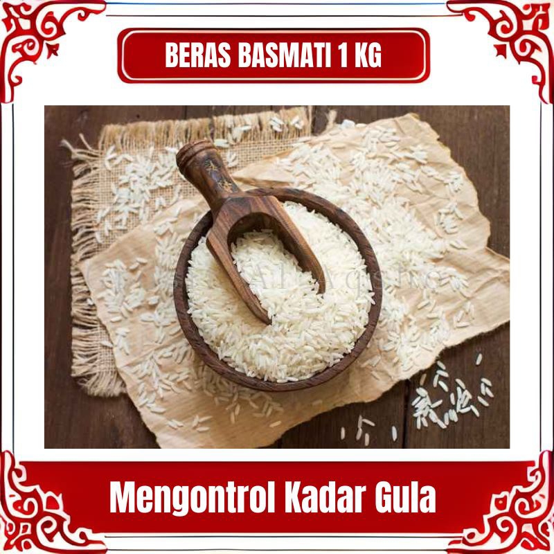 Jual BERAS BASMATI DAAWAT 1KG/GOLDEN SELLA/BASMATI RICE/NASI KEBULI/NASI MADHI | Shopee Indonesia