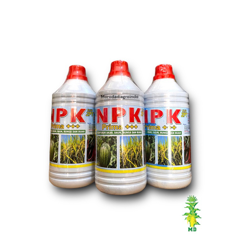 Jual Pupuk NPK cair Prima plus ZPT Penyubur akar, daun, bunga, buah kemasan 1 liter | Shopee ...