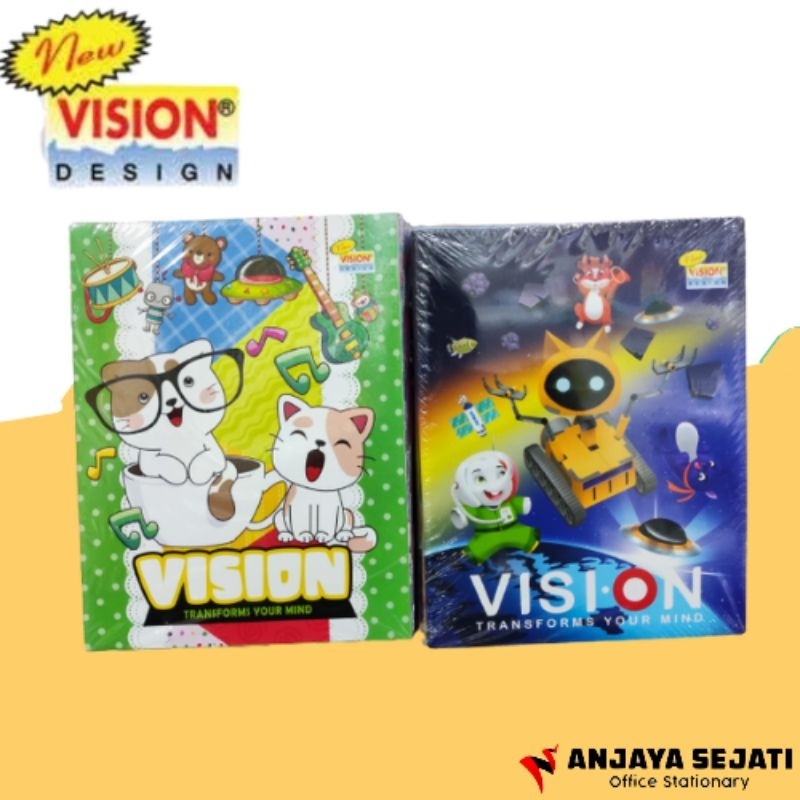 Jual Buku Tulis Vision 38 Lembar | Perpack | Shopee Indonesia