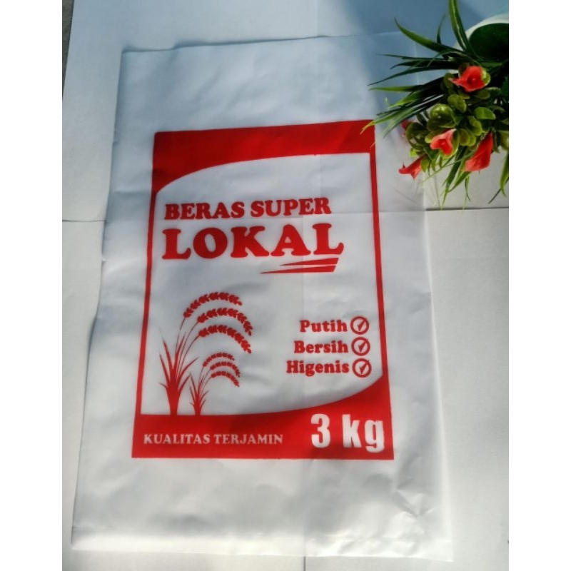 Jual plastik kemasan beras ukuran 3 kg | Shopee Indonesia