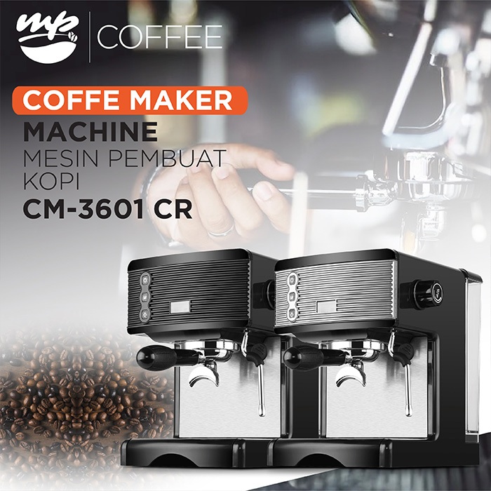 Jual MAYAKA PREMIUM Mesin Pembuat Kopi Espresso - CM 3601.BK - Garansi Resmi 1 Tahun | Shopee ...