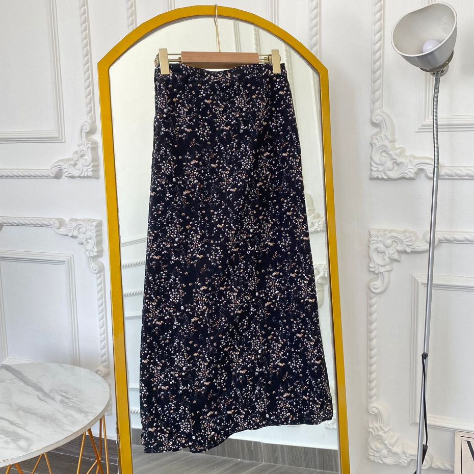 Jual FLORAL SKIRT / ROK SAKURA DAMARA / ROK MOTIF BUNGA KOREAN SKIRT ...