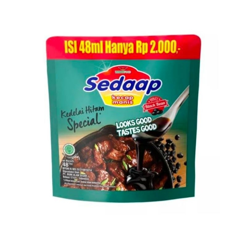 Jual Kecap Manis Sedap 60 ml | Shopee Indonesia