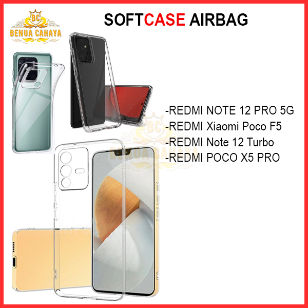 Jual BC - SOFTCASE AIRBAG REDMI NOTE 12 TURBO 5G / POCO M7 PRO POCO F5 POCO X5 PRO 5G NOTE 12 ...