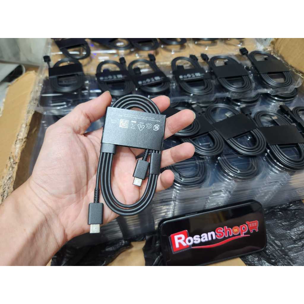 Jual Kabel Data Samsung Type C to C Note 10 20 S20 S21 S22 S23 S24 Plus Ultra Original GARANSI ...