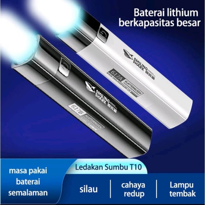 Jual Senter led super terang 600 meter/jarak jauh/senter mini led ...