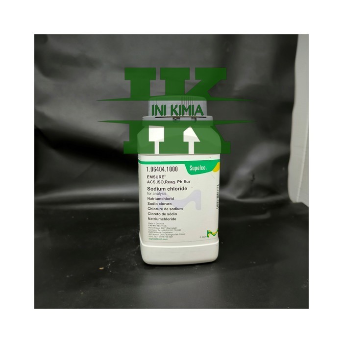 Jual SODIUM CHLORIDE For Analysi 500g | Natrium Klorida | NaCl Merck ...