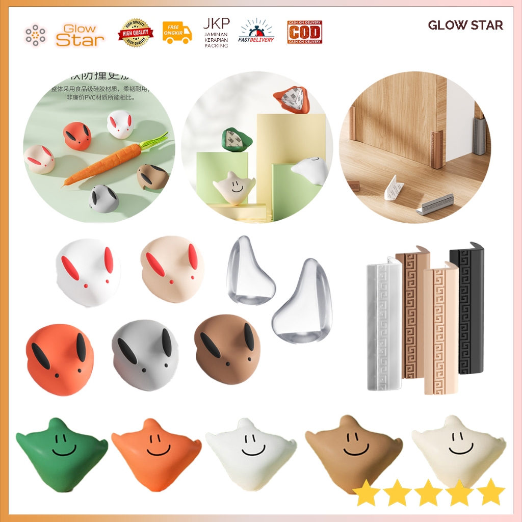 Jual 1 PCS Silicone Rabbit Bumper Pinggiran Tepi Sudut ujung tembok ...