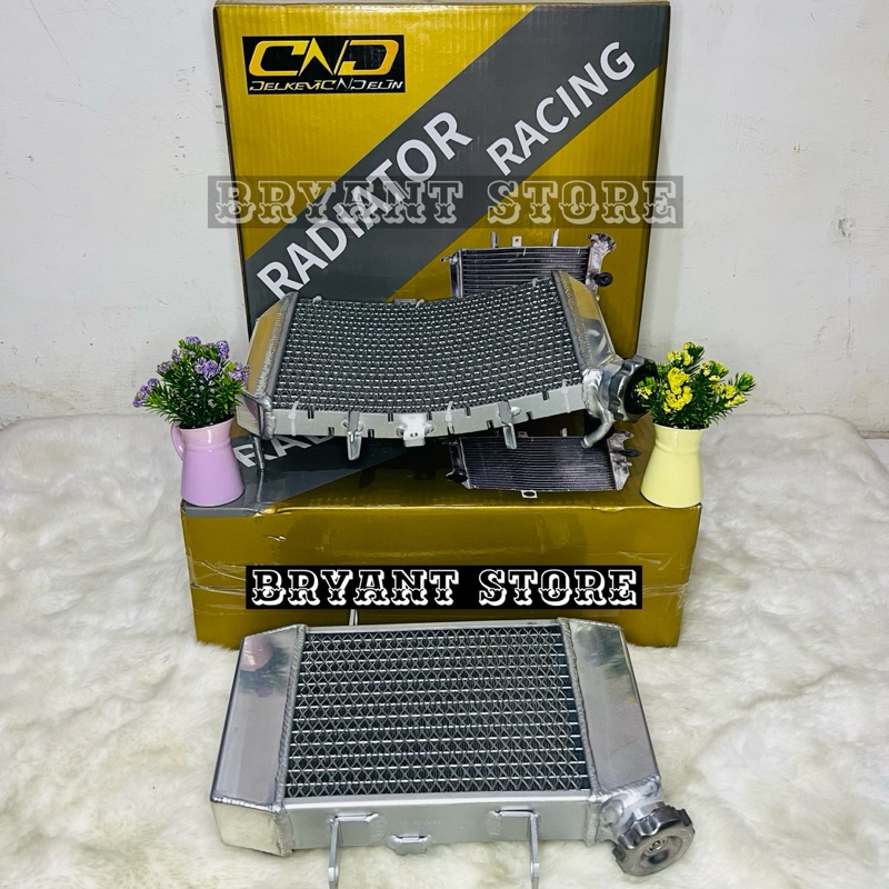 Jual DND DELKEVIC RADIATOR FLAT STRAIGHT CURVED ORIGINAL MX KING MX NEW ...