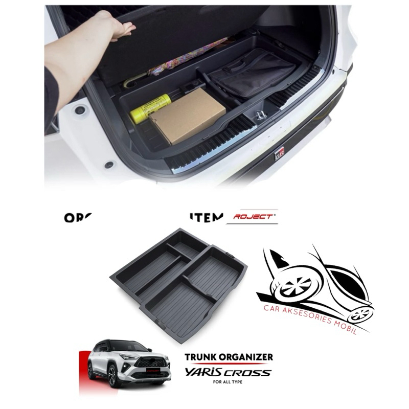 Jual REAL TRUNK ORGANIZER BOX YARIS CROSS 2023-otoproject | Shopee ...