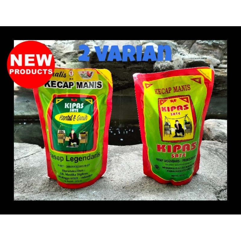 Jual Kecap manis kipas sate refill 600gr exp 2028 | Shopee Indonesia