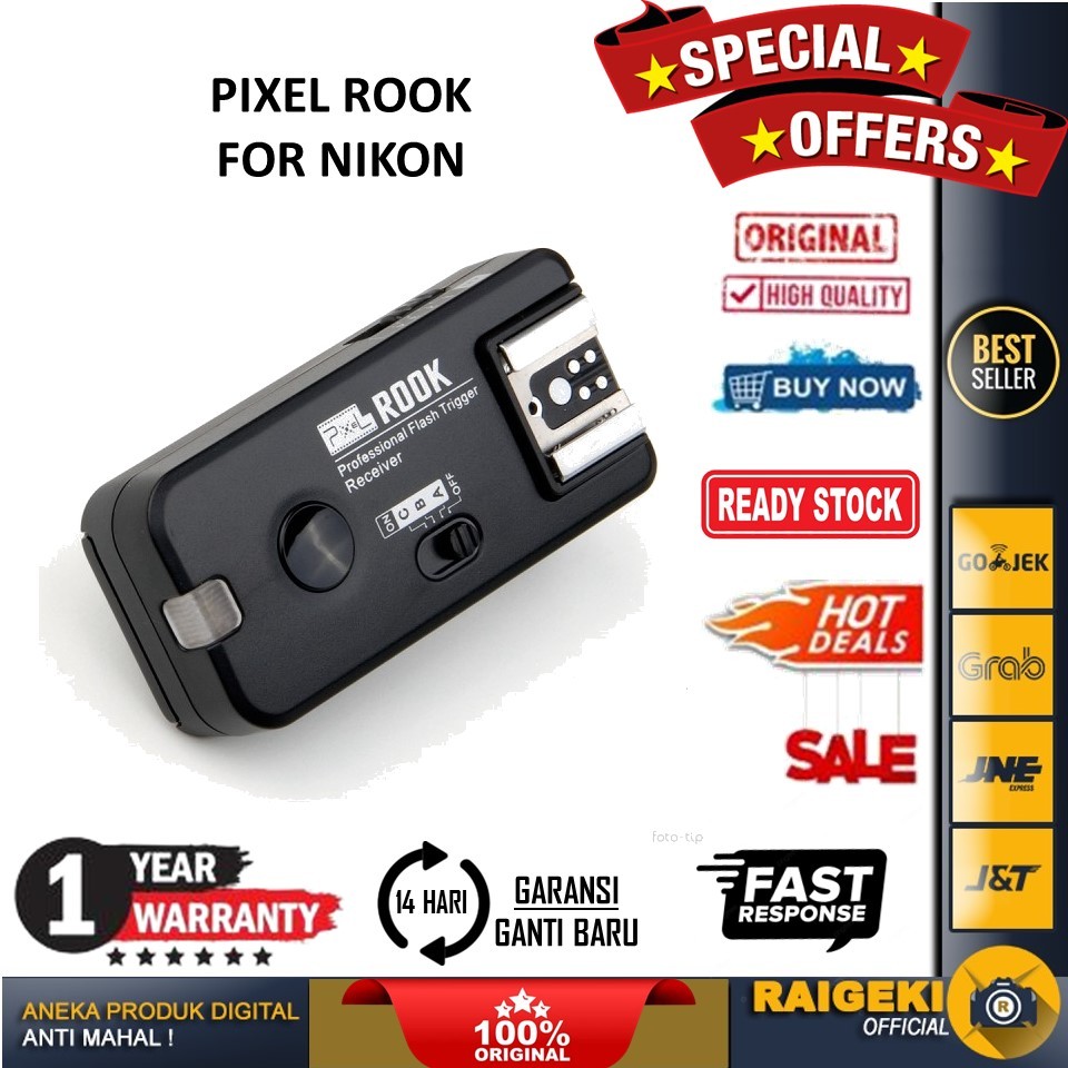 Jual PIXEL ROOK WIRELESS FLASH TRIGER | Shopee Indonesia